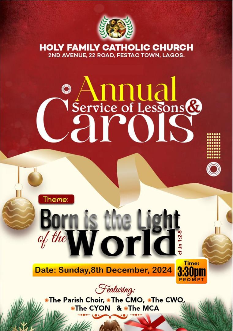 Holy Family Catholic Church – Festac – Town, Lagos